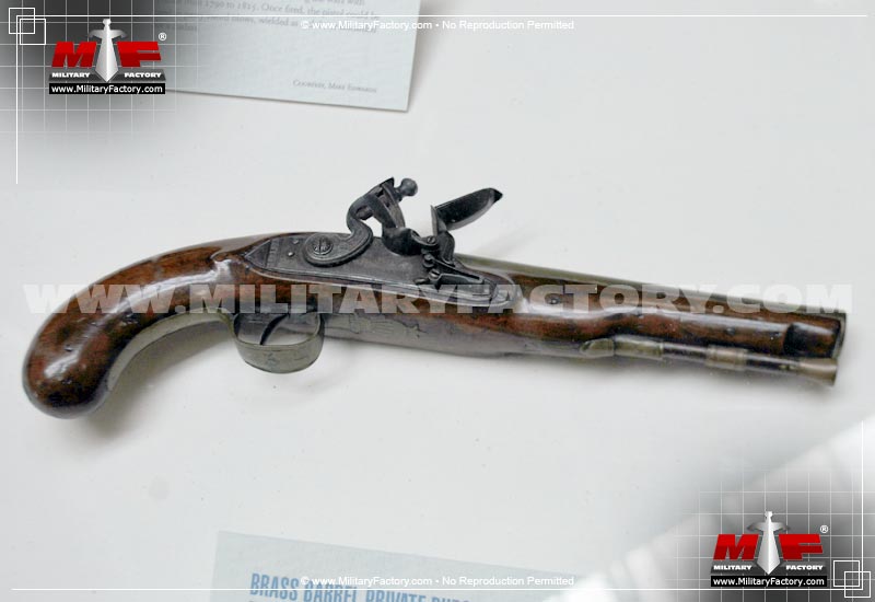 Sharpe Model 1760 Flintlock Pistol