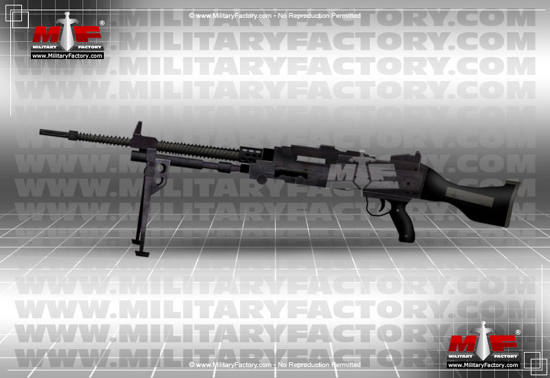 Sumitomo Type 62 (NTK-62) General Purpose Machine Gun / Medium Machine Gun