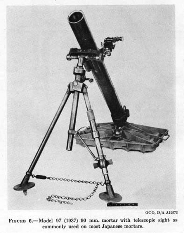 Type 97 90mm (mortar) Infantry Mortar