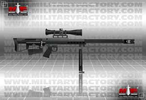 Barrett M90 Bolt-Action Bullpup Anti-Material Rifle (AMR)
