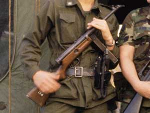 Beretta Model 38/42/43/44) Submachine Gun (SMG)