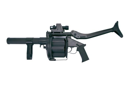 Indumil MGL Mk 1 Multiple Grenade Launcher