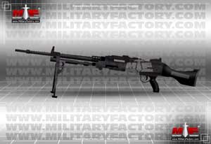 Sumitomo Type 62 (NTK-62) General Purpose Machine Gun / Medium Machine Gun